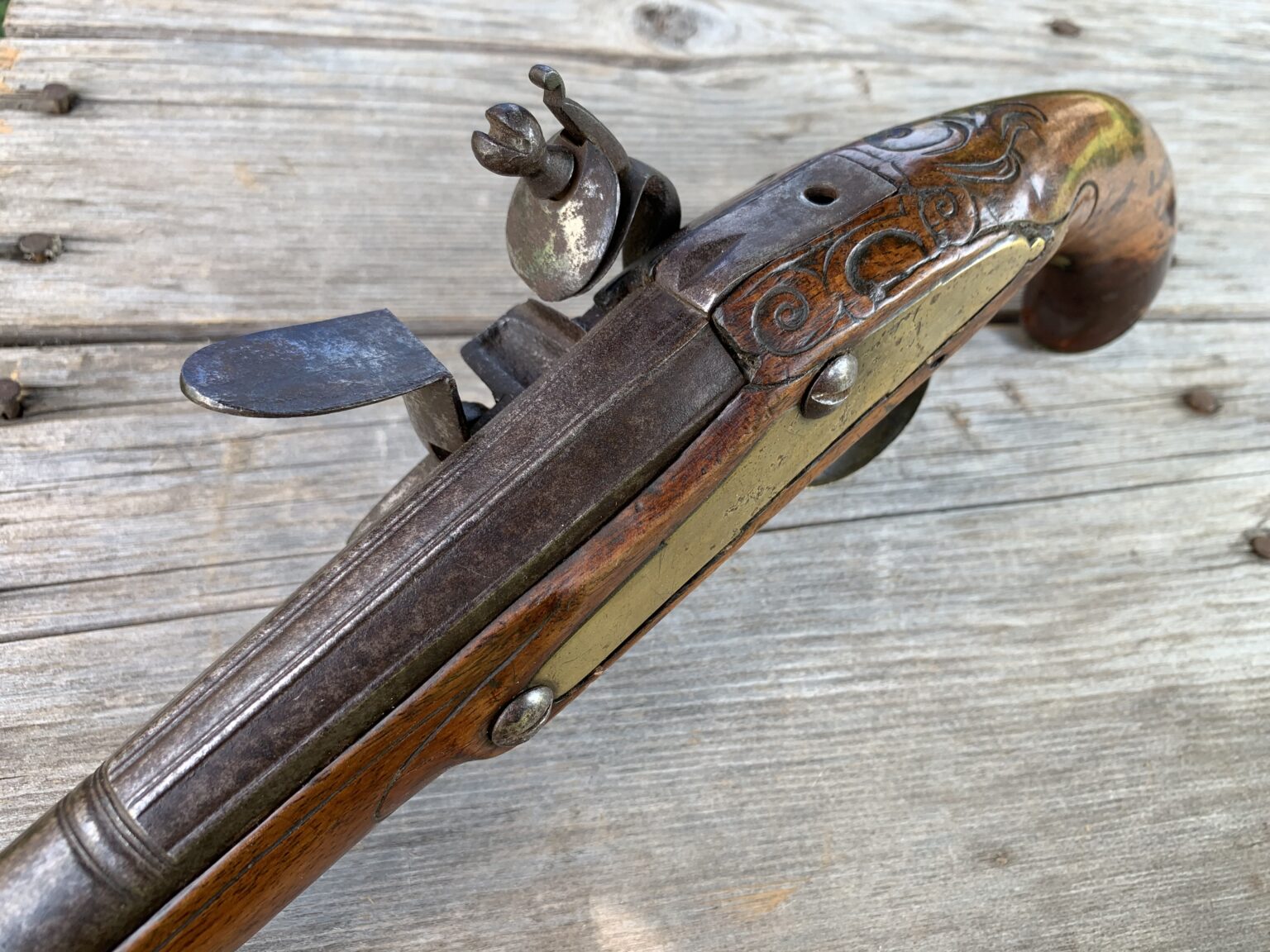 Antique German Flintlock Pistol – Cabin Creek Muzzleloading