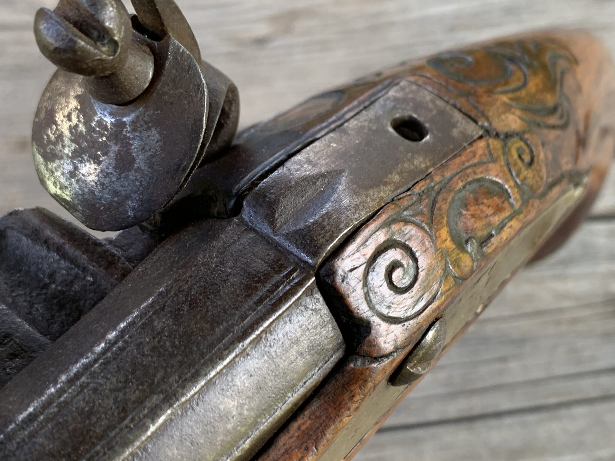 Antique German Flintlock Pistol – Cabin Creek Muzzleloading