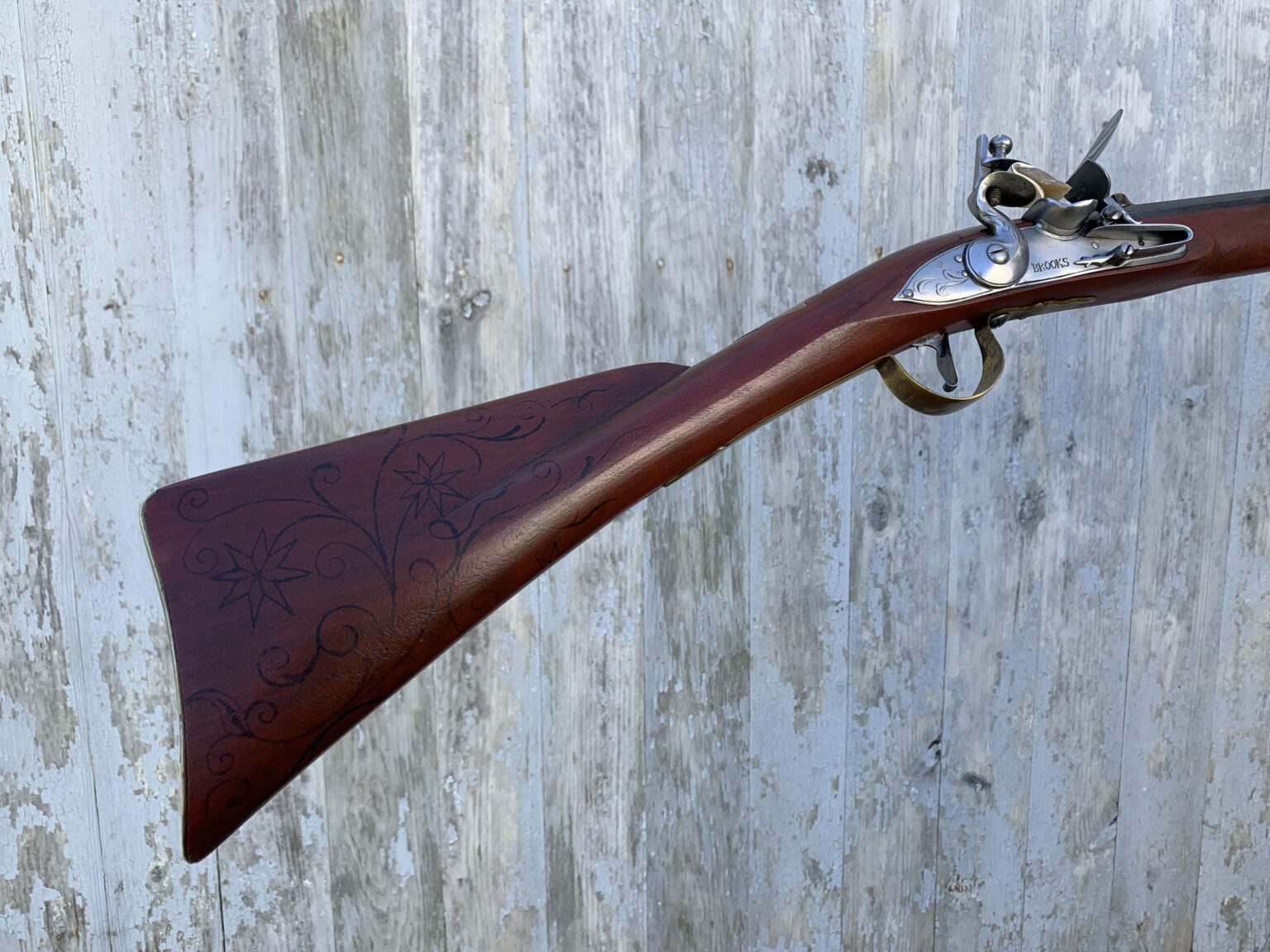 Type G English Trade Gun by Jack Brooks – Cabin Creek Muzzleloading