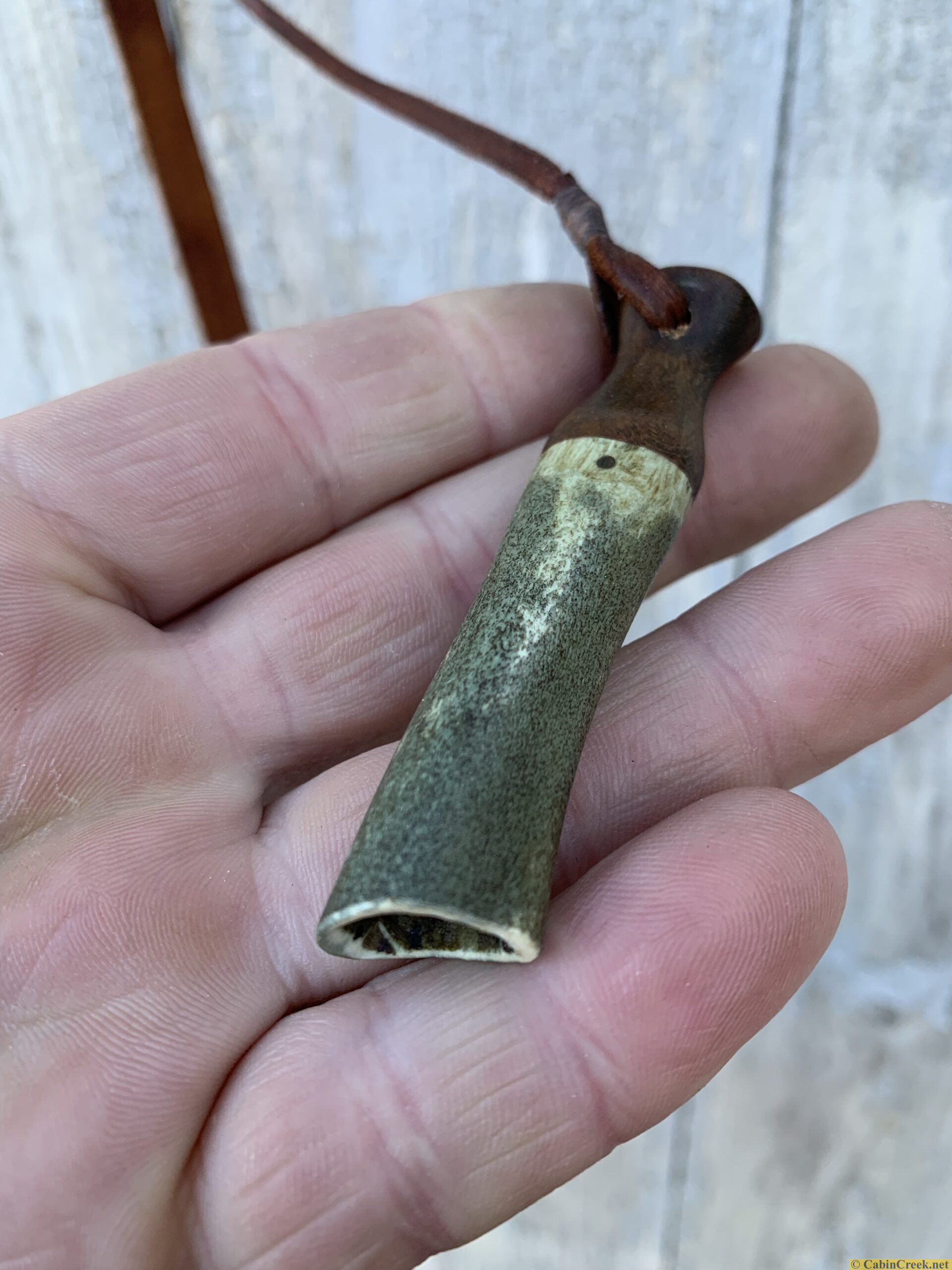 York County Screw Tip Powderhorn – Cabin Creek Muzzleloading