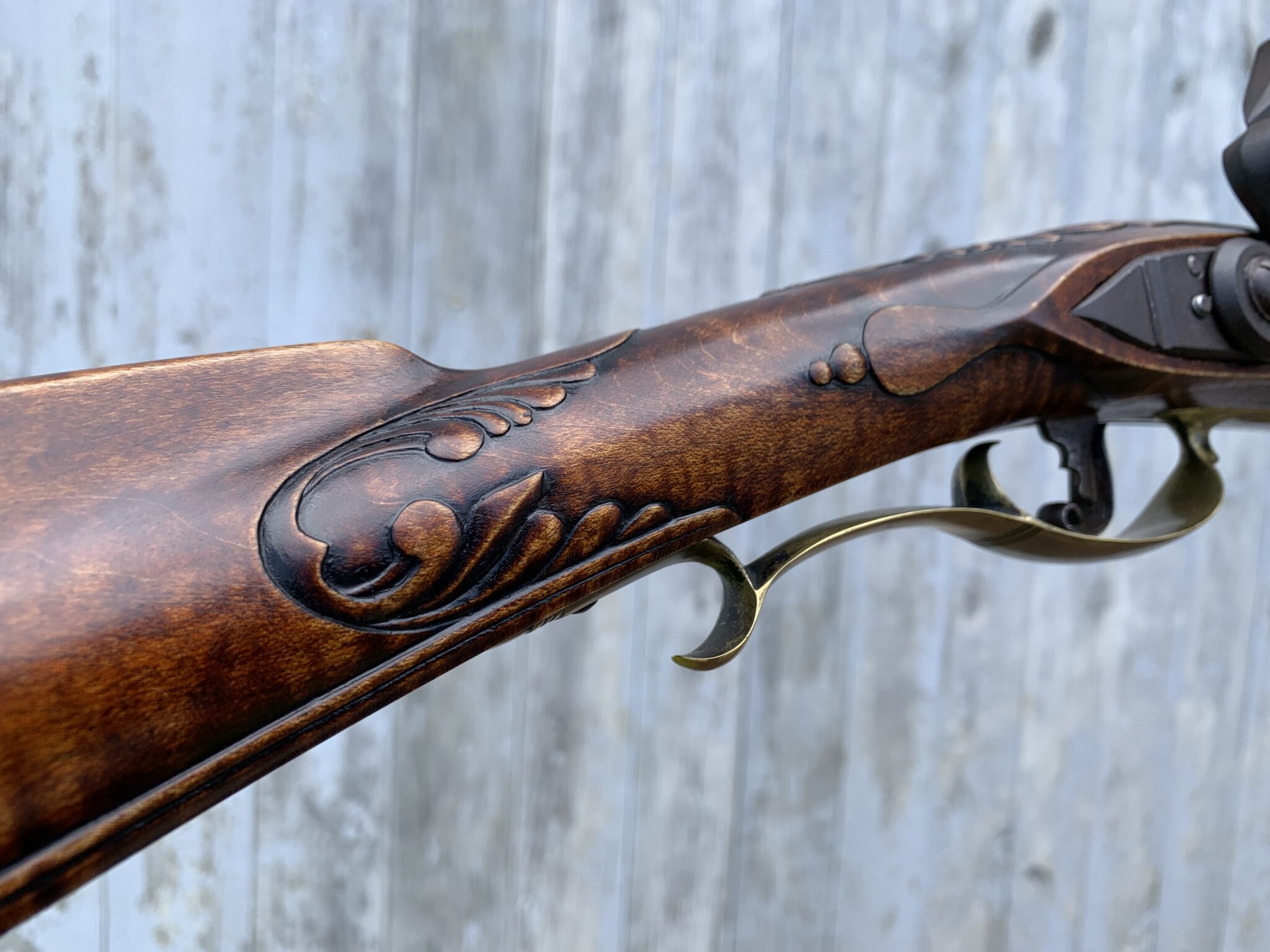 50 cal Bucks Co. Rifle by Fred Lehto – Cabin Creek Muzzleloading