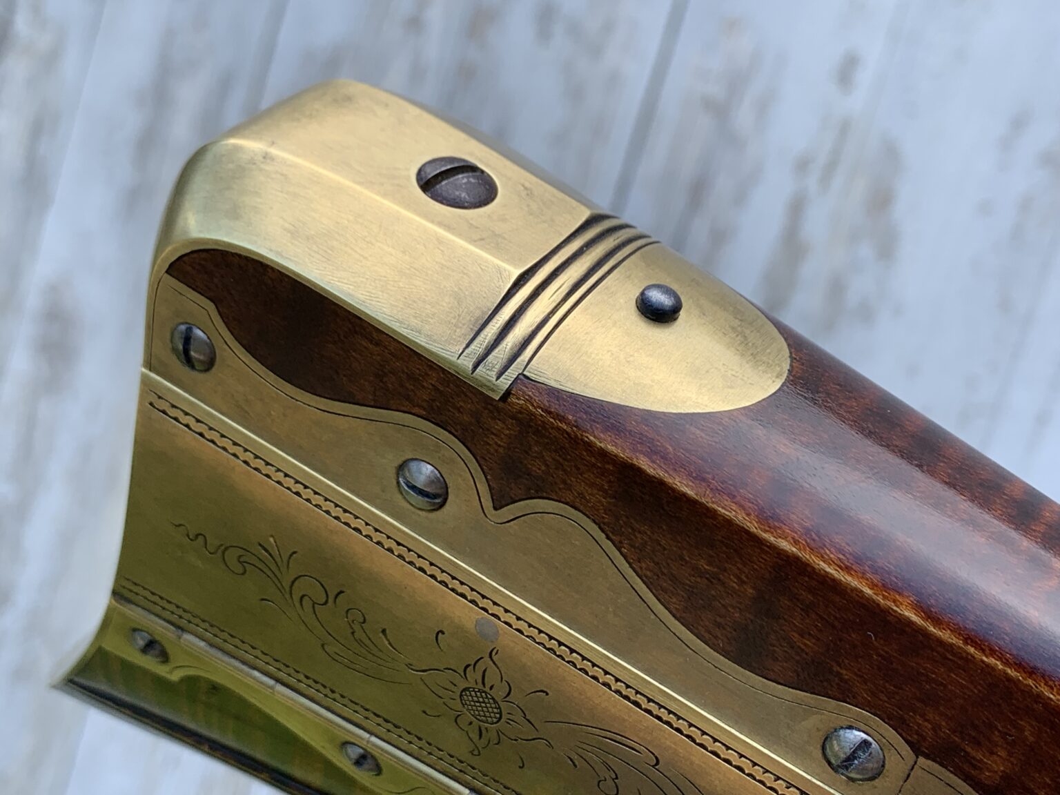 50 cal Bucks Co. Rifle by Fred Lehto – Cabin Creek Muzzleloading