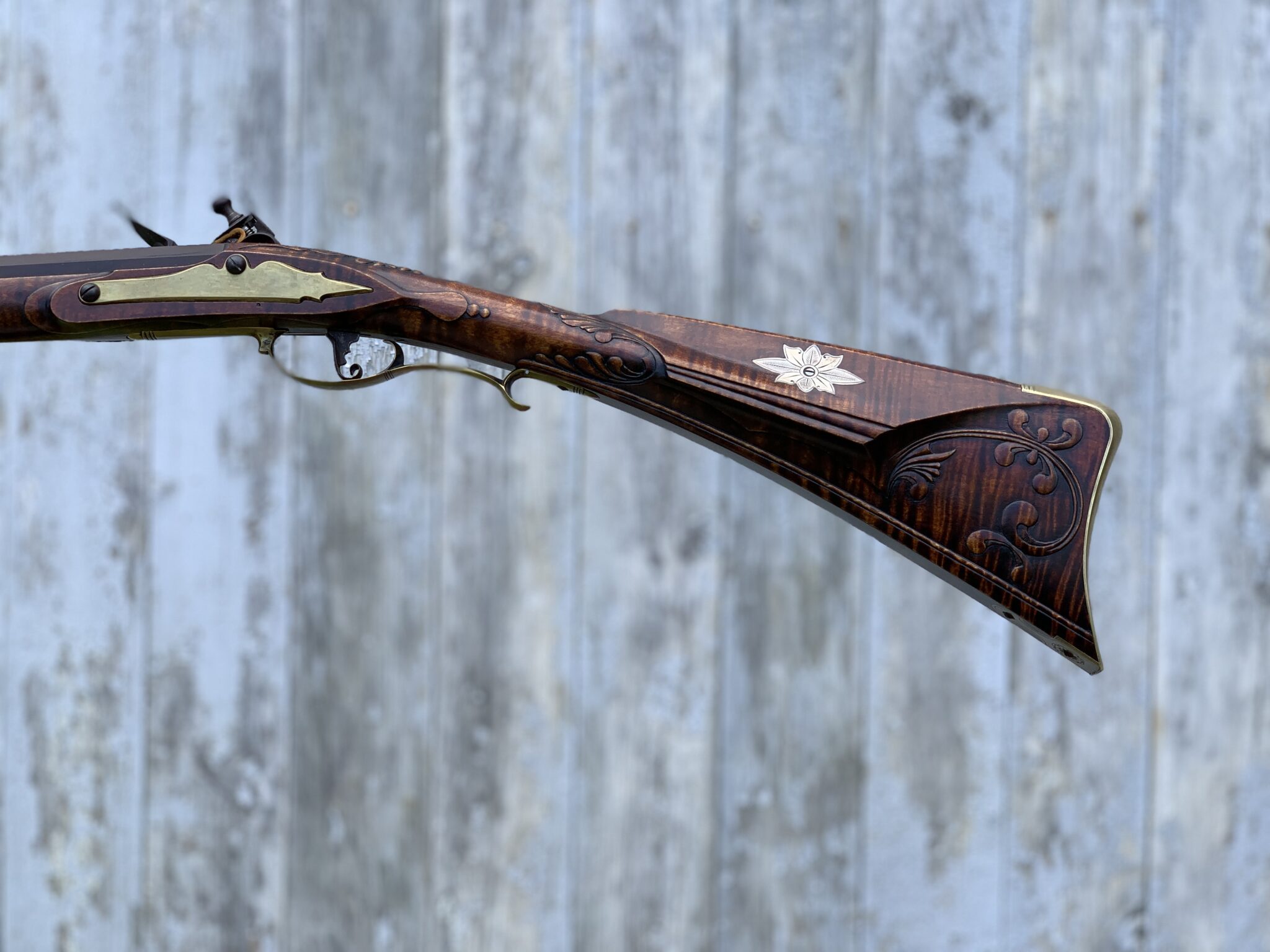 50 cal Bucks Co. Rifle by Fred Lehto – Cabin Creek Muzzleloading