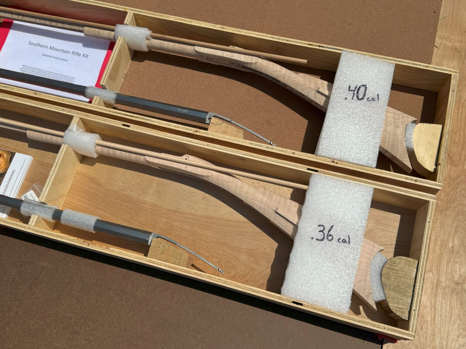 40 cal Kibler SMR Kit – Cabin Creek Muzzleloading