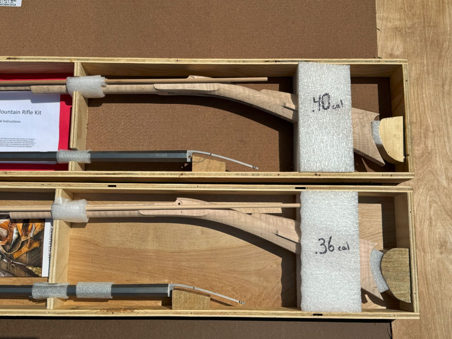 40 cal Kibler SMR Kit – Cabin Creek Muzzleloading