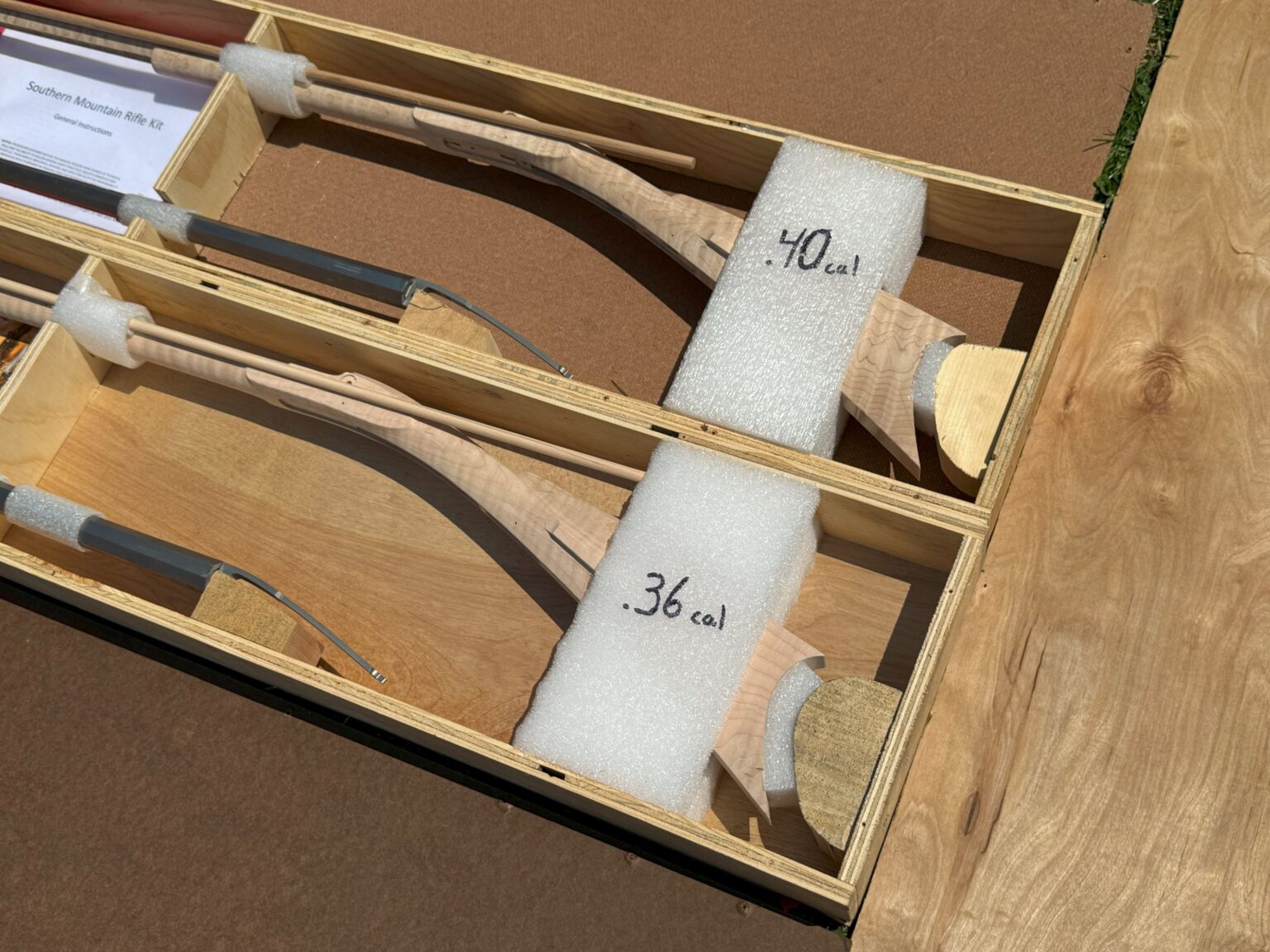 40 cal Kibler SMR Kit – Cabin Creek Muzzleloading