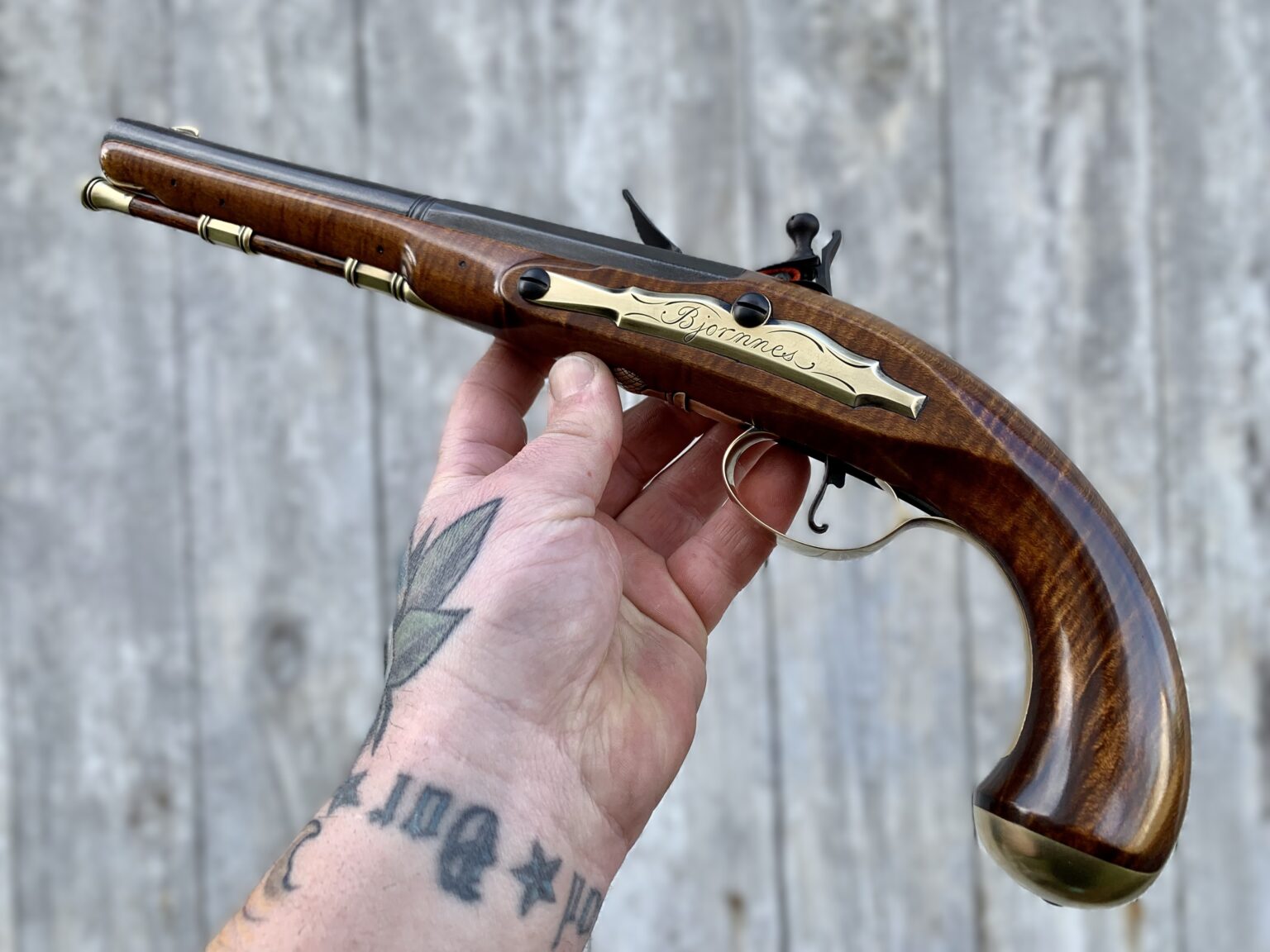 50 cal Colonial Pistol Kit – Cabin Creek Muzzleloading