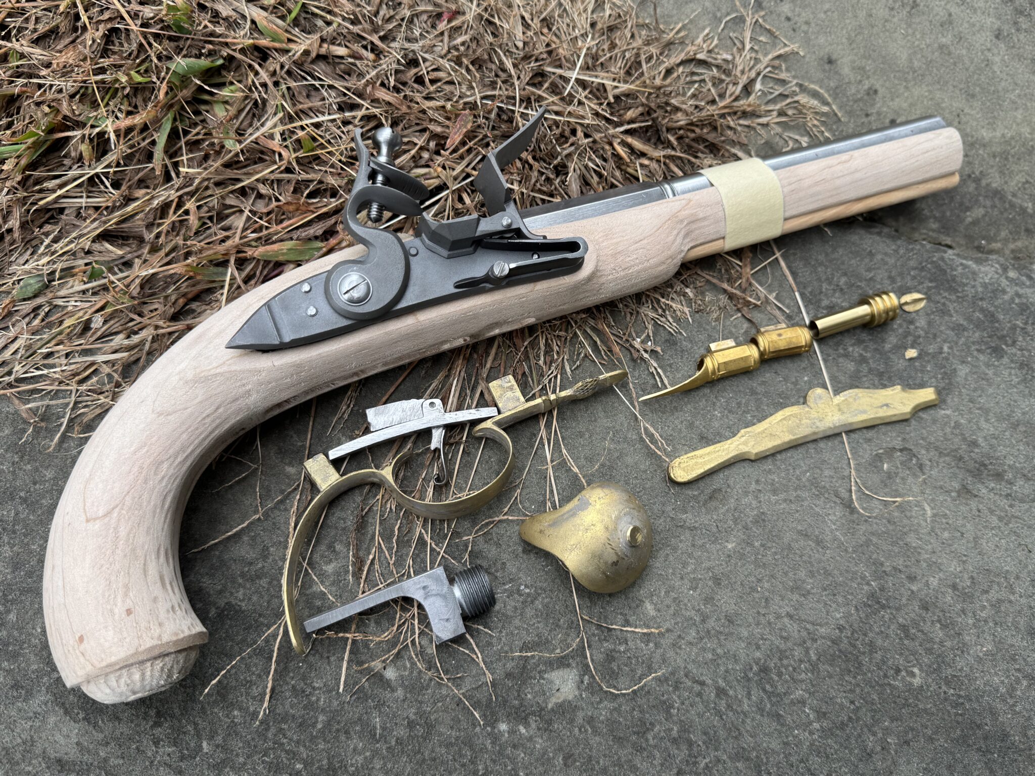 50 cal Colonial Pistol Kit – Cabin Creek Muzzleloading
